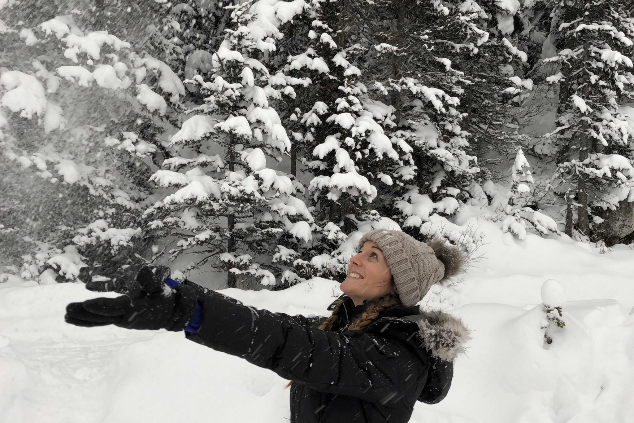 Christmas in Banff, Canada | Chrissy Preecy - Graphic Designer
